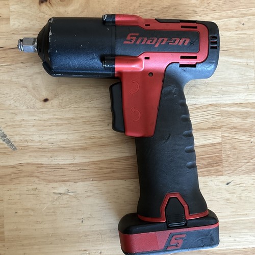 Snap On Cordless Impact Wrench 3/8" Drive 14.4V Red CT761 & CTB8172 2Ah ...