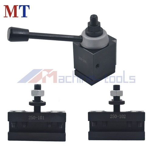 AXA 250-100 For Lathe Piston Type Quick Change Tool Post Holder Swing ...