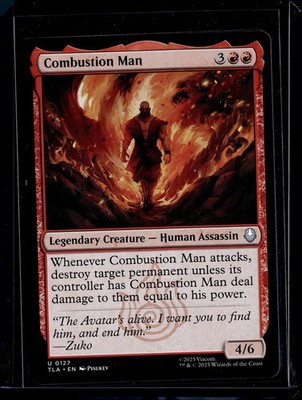Combustion Man - 127 - TLA - NM - MTG Magic the Gathering | eBay