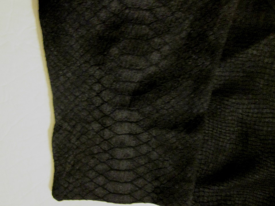 JENNIFER LOPEZ SNAKE SKIN ANKLE LENGTH DRESS PANTS MS SZ 6 TALL -BLACK ...