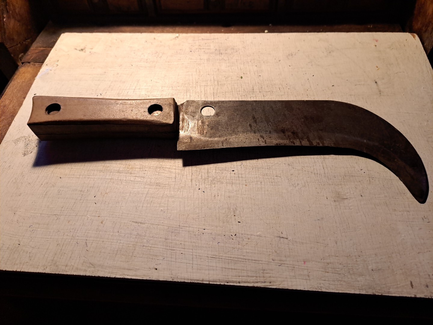 Heavy-Duty Machete Billhook Sickle Knife - Yard Work - Clearing Brush ...