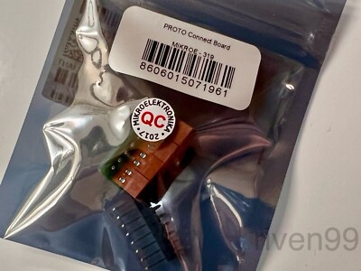 Lot 2pc MikroE Proto Connect Board, 8P 0.1" Screw Terminal Block, for ...