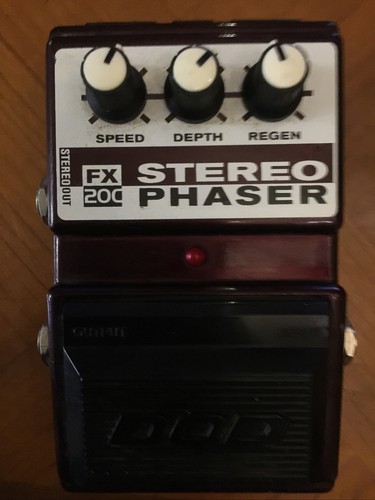 DOD Stereo Phaser FX20C USA Speed Depth Regen | eBay