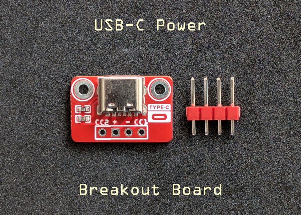 USB Type C Socket Breakout Board PCB, USB Power Board, USB-C, USBC ...