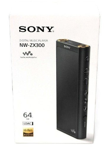 Sony Walkman ZX Series NW-ZX300 Black 2017 model 64GB Bluetooth NEW ...