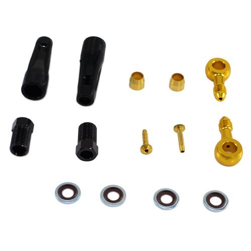 Jagwire HyFlow Quick-Fit Fitting Kit, For TEKTRO Orion/ Auriga Pro ...