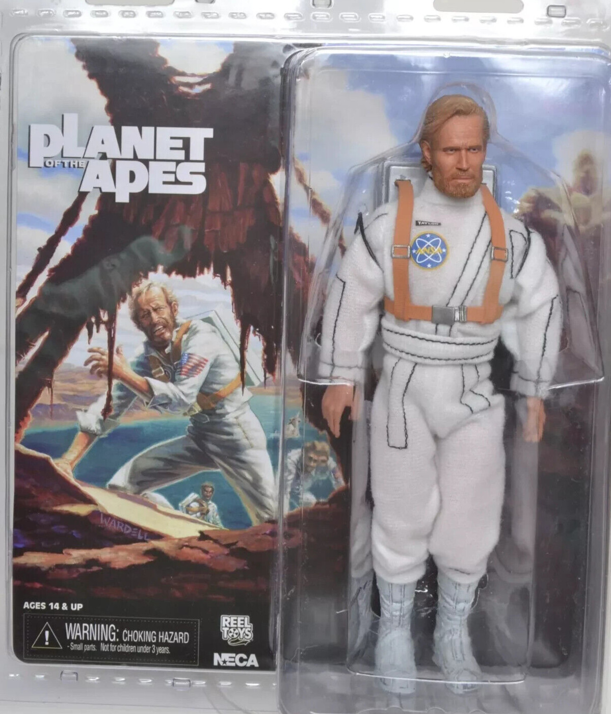 NECA Planet of the Apes Taylor 8-Inch Mego Figure 2014 Toy
