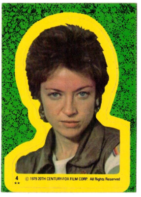 1979 Topps Alien Sticker #4 NAVIGATOR LAMBERT (ex) 2 asterisks (D) | eBay