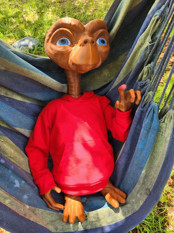 E.T. The Extra-Terrestrial Custom Life Size Film Prop - Spielberg - 2FT ...