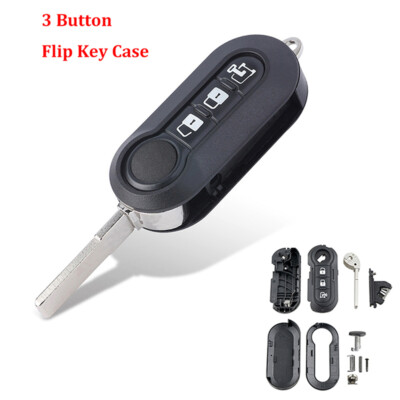1pc Remote Flip Key Fob Case Shell For Fiat Citroen Iveco Ford Vauxhall ...
