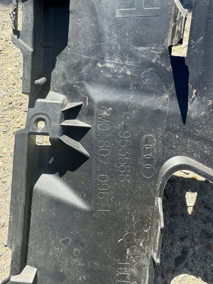 2017-2019 AUDI Q7 GENUINE FRONT LEFT & RIGHT SIDE BUMPER BRACKET COVERS ...