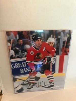 Chris Chelios Signed 16x20 Photo Autographed AUTO JSA COA Chicago ...