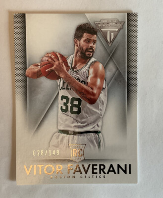 2014 Vitor Faverani Panini Rookie Card #28/149 Boson Celtics EX | eBay
