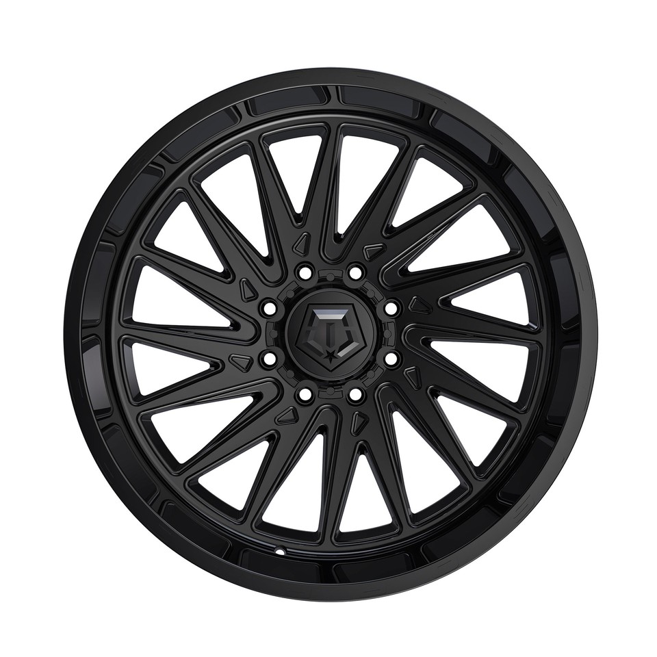 Set 4 20" TIS 547B Gloss Black 20x12 Wheels 5x4.5 5x5 -44mm Lifted ...