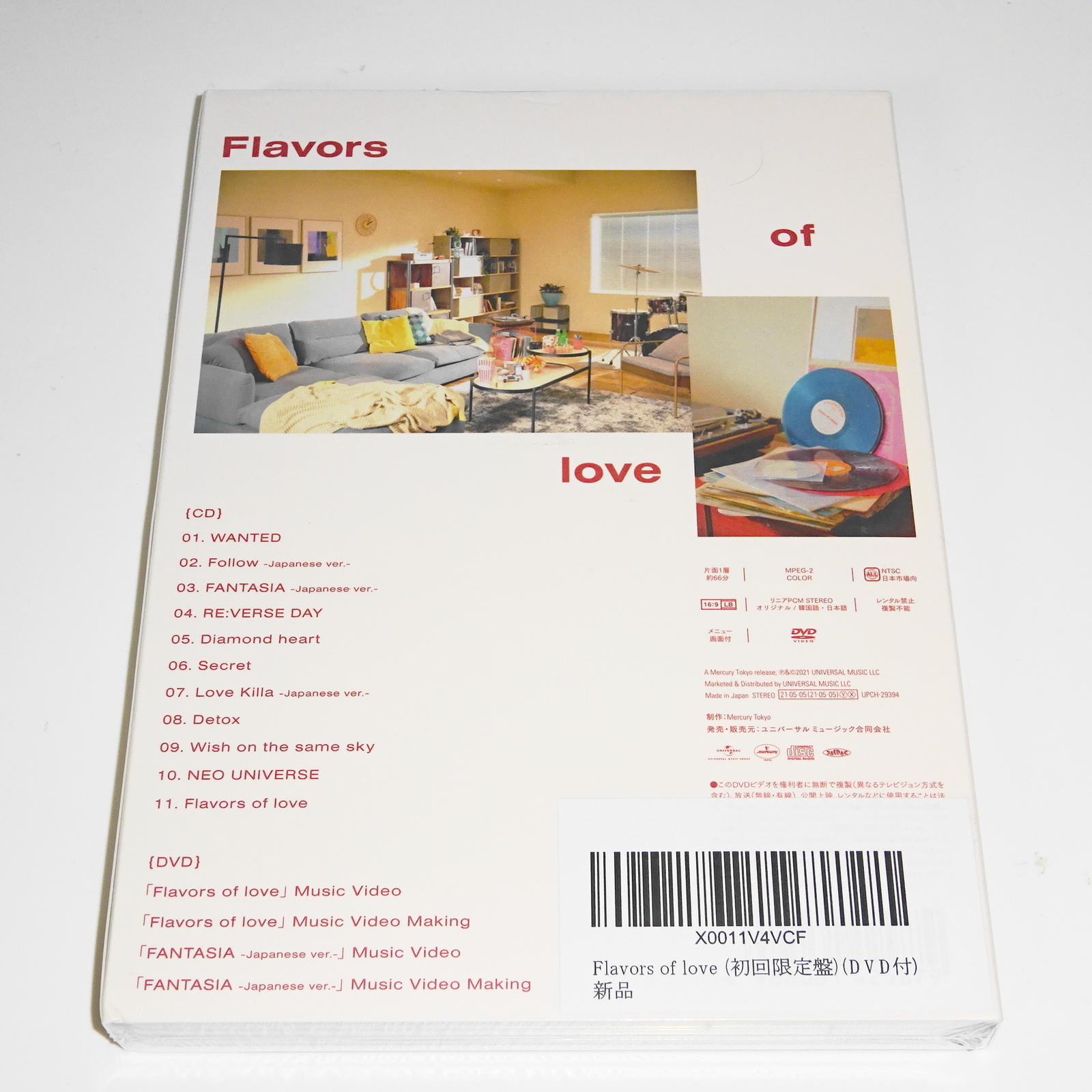 MONSTA X Flavors of love CD+DVD JAPAN First Limited Edition | eBay