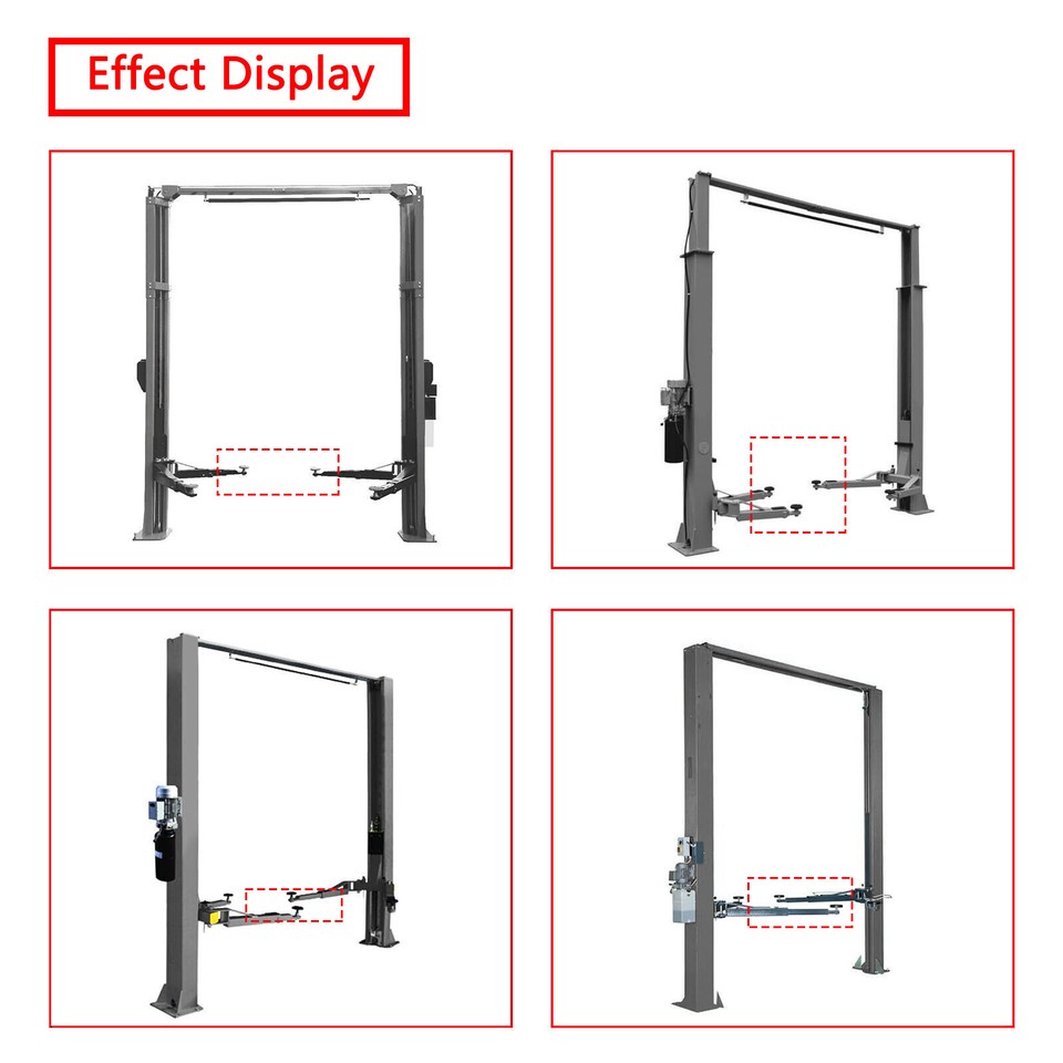 4Pcs Black Universal Round Rubber Arm Pad Lift Pad For Auto Lift Car ...