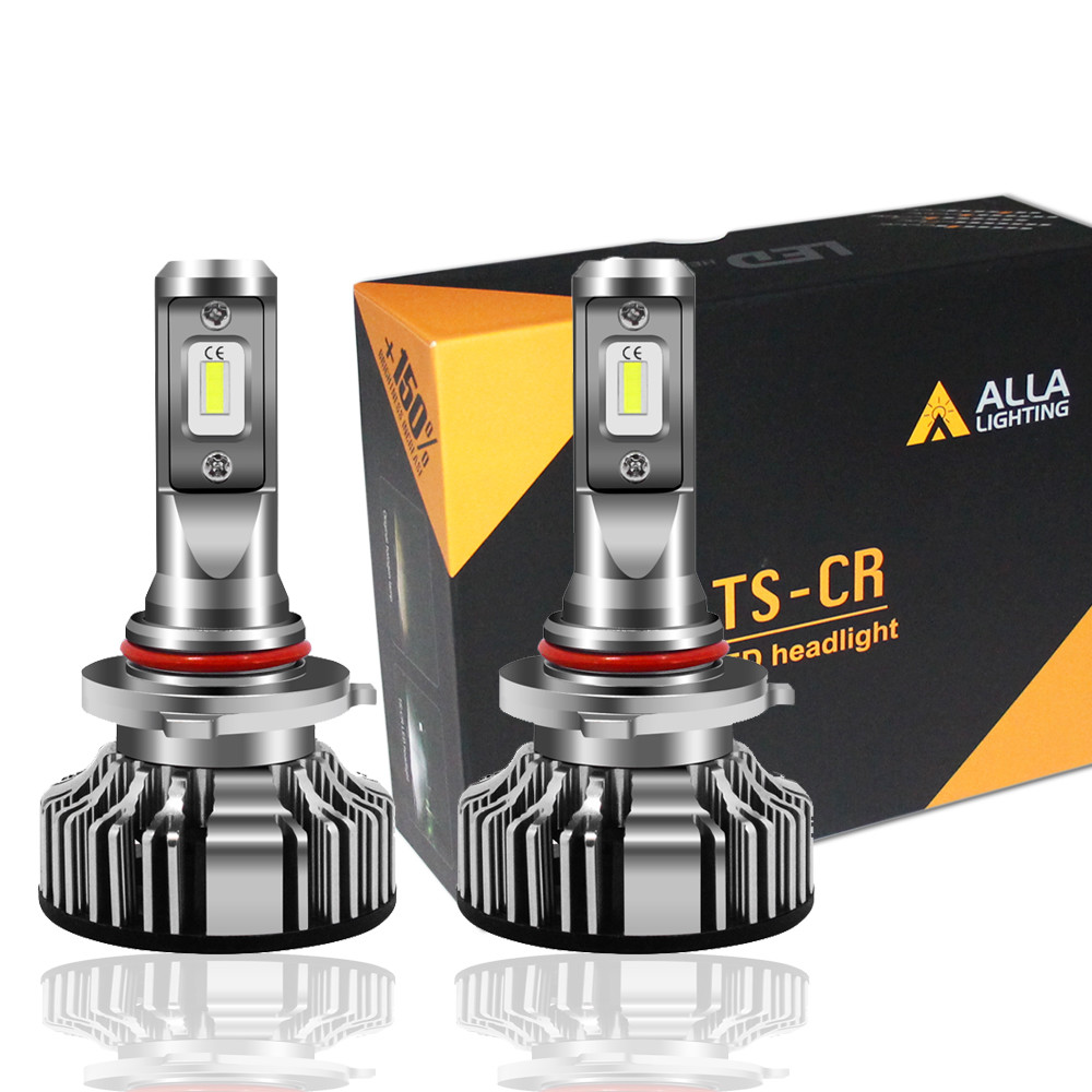 Alla Lighting LED 9005XS Headlight Bulb High Beam Bulb, Compact Super ...