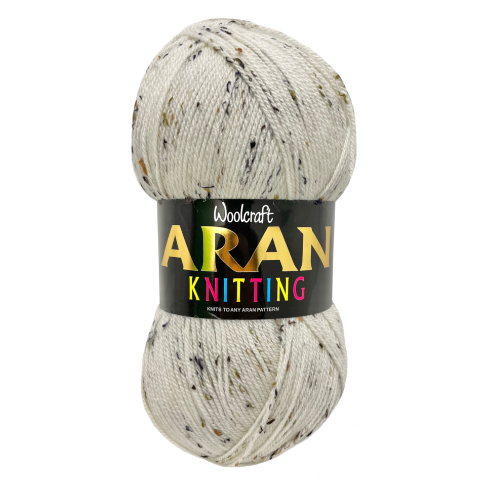 Aran Wool Woolcraft Aran 400g Knitting Yarn, Acrylic Or Wool Mix 40 ...