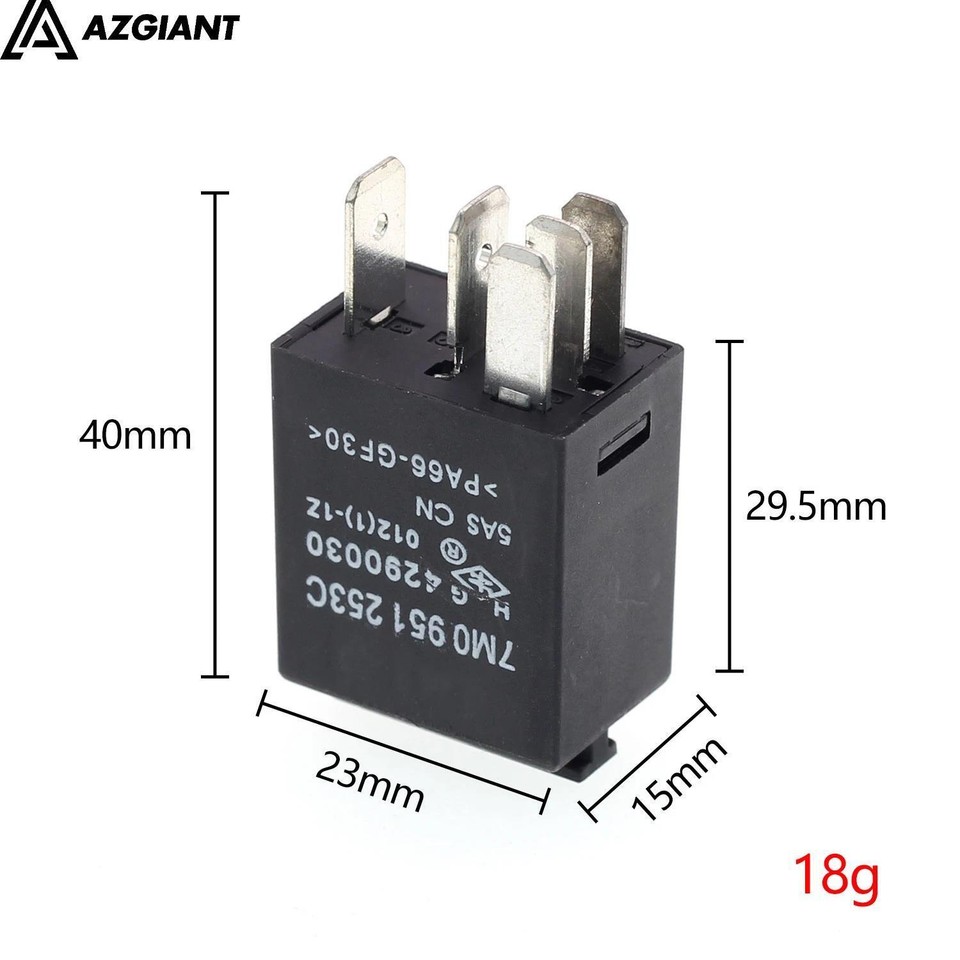 NO.404 Automotive Relay 7M0 951 253C-12V 7M0951253C For VW Audi Lavida ...
