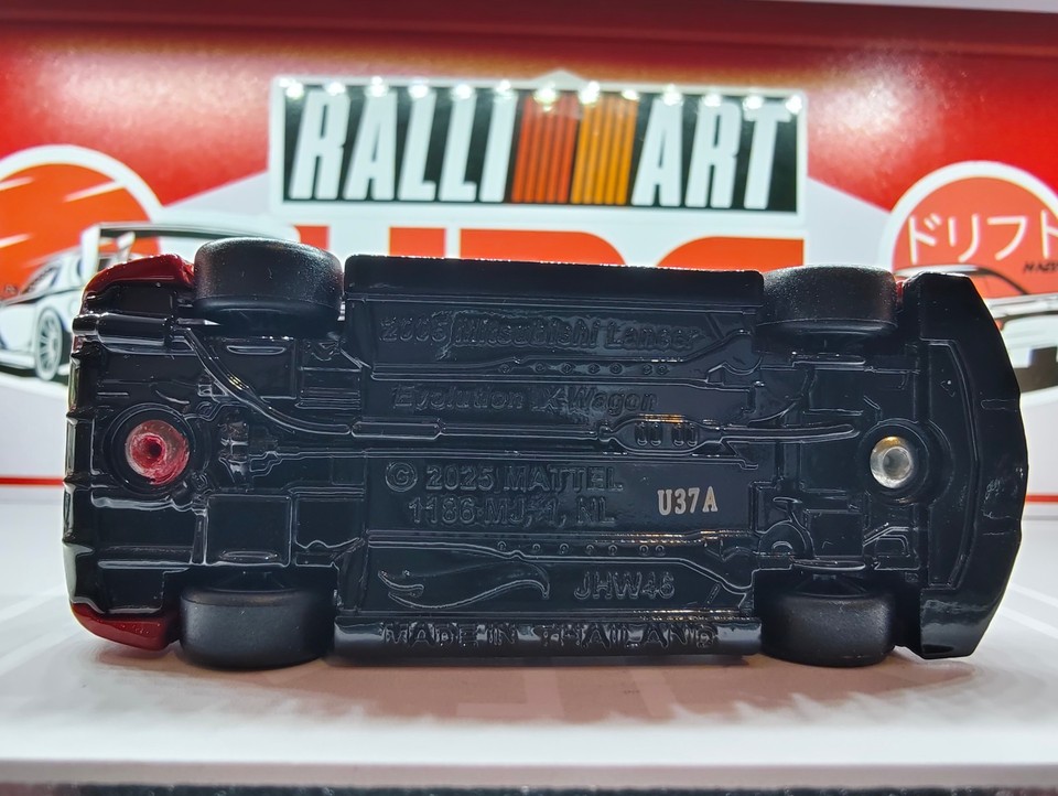 2026 HOT WHEELS PROTO TEST RUN #77 METAL BASE 2005 Mitsubishi Lancer ...