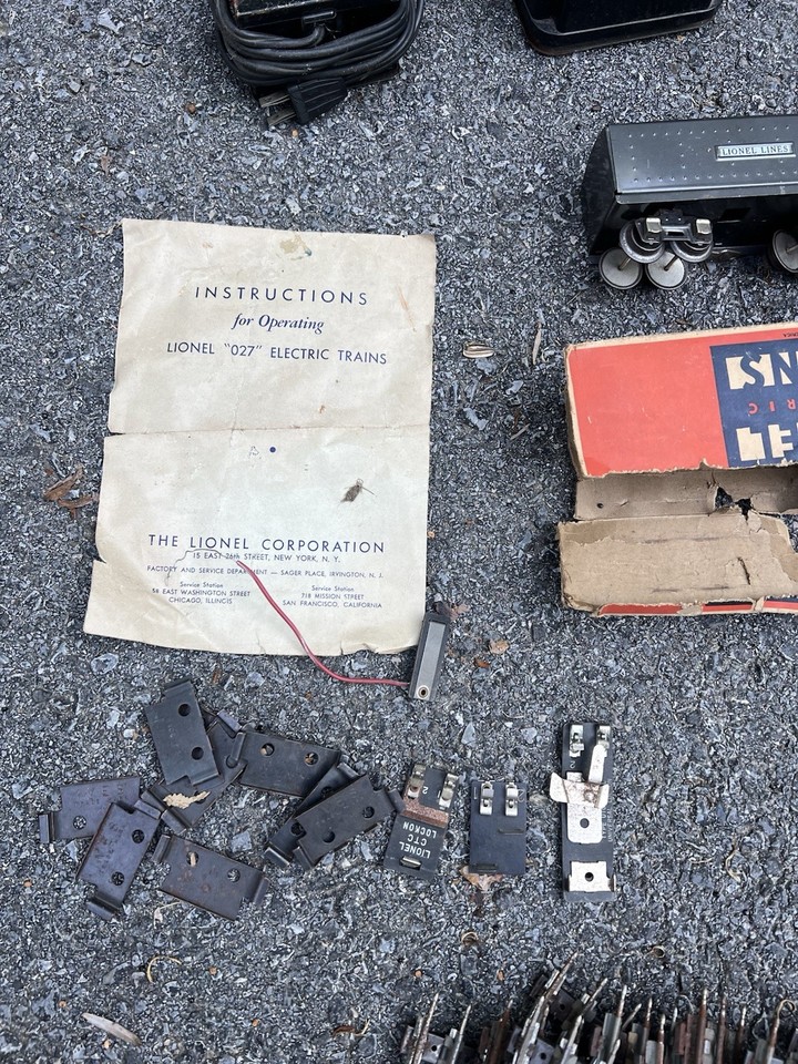 lionel 027 train set vintage | eBay