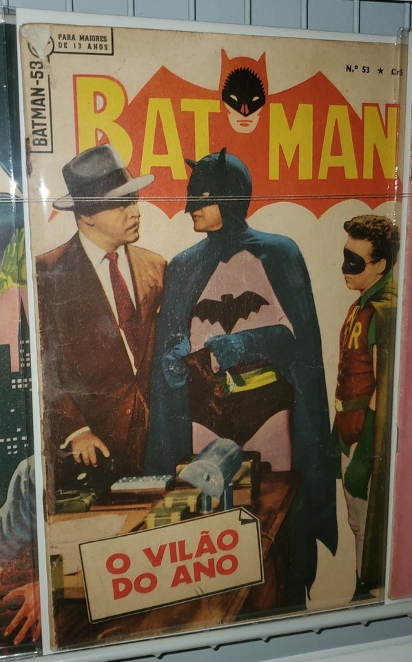 RARE 1949 Batman Ebal 53 Comic Book Brazil Edition Movie Serial 40s | eBay