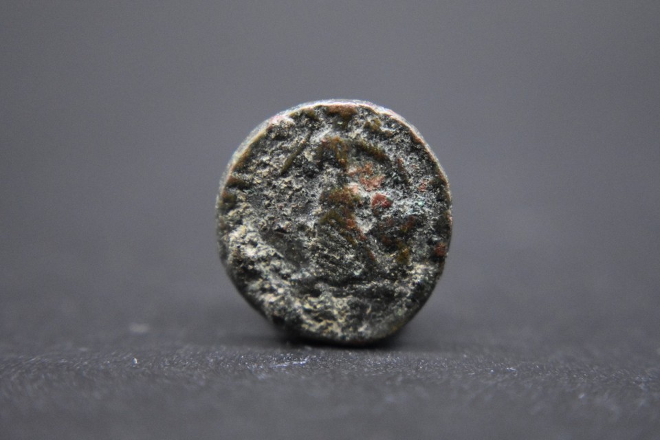 Ancient Roman bronze Minim C. 5th century AD | eBay