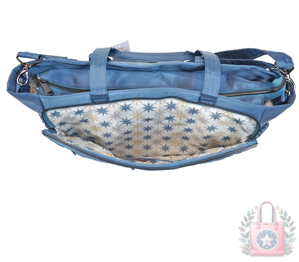 NEW ️ Lug Calypso Blue Moon Tote Ultra X Laptop Work Travel North Star ...