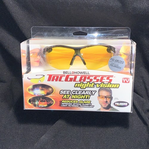 BELL + HOWELL Tac Glasses Night Vision Reduces Glare Polarized New | eBay