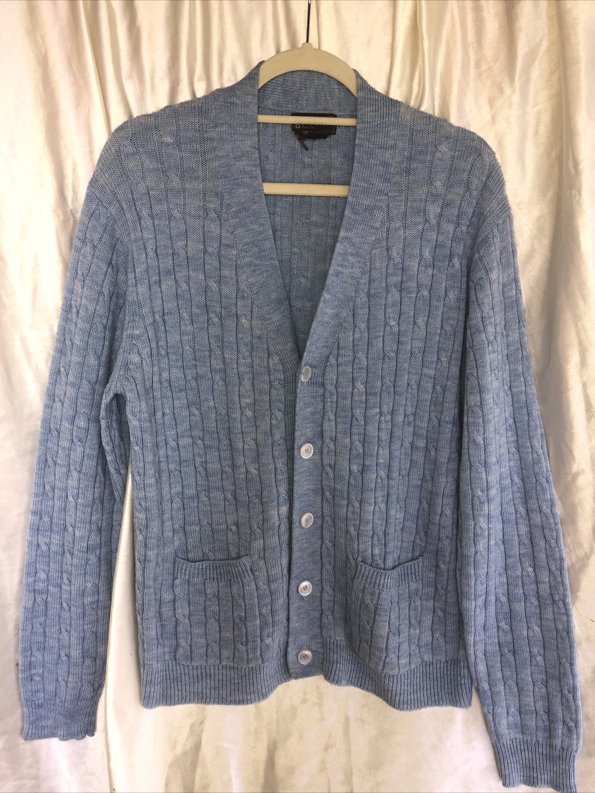 Vintage Burdines Florida 5 Button Sweater Cardigan- B… - Gem