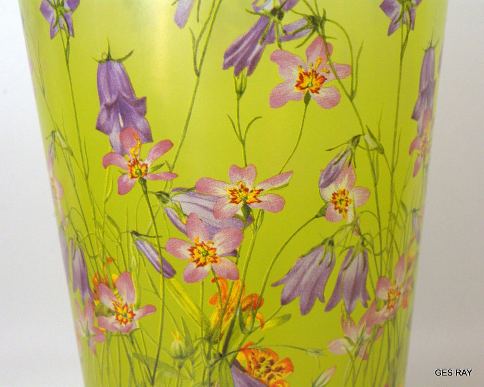 GOEBEL Vase WILDFLOWER THE SMITHSONIAN COLLECTION Green 9.75 * | eBay