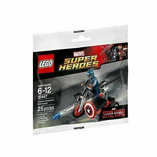LEGO Marvel: Captain America's Motorcycle (30447) for sale online ...