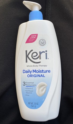 Keri Moisturizer Lotion Scented 20oz. Pump Bottle Each/1 With Vitamin E ...