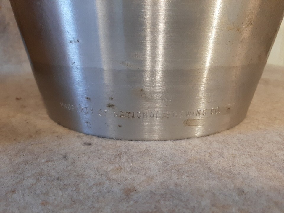 Vintage National Draft Beer Box & Can National Bohemian Baltimore MD ...