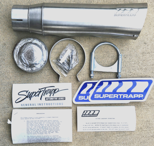 SuperTrapp Automotive Series 5'' Disc 3.5'' Muffler 545 3519 - NOS ...