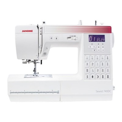 Janome Sewist 740DC Computerized LCD Sewing Machine with 40 Built In ...