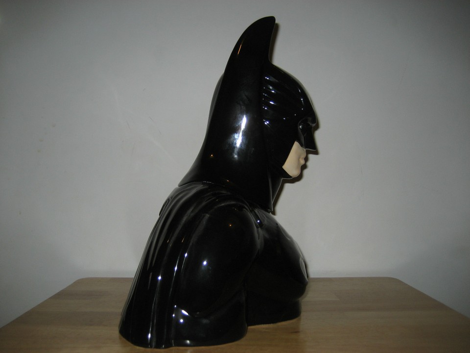1995 Warner Bros. Studio Store WB Exclusive Batman Bust Ceramic Cookie ...