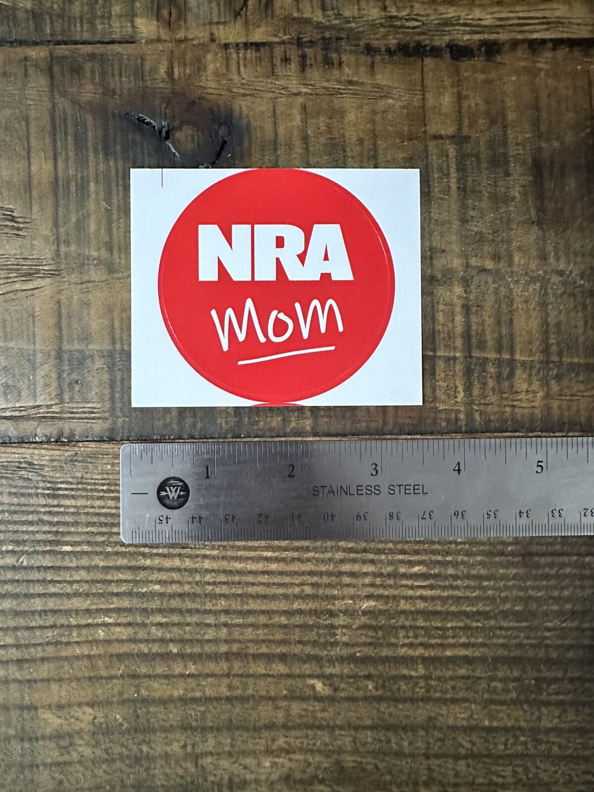 NRA Mom National Rifle Association Vinyl Round Decal Sticker NRA Show ...