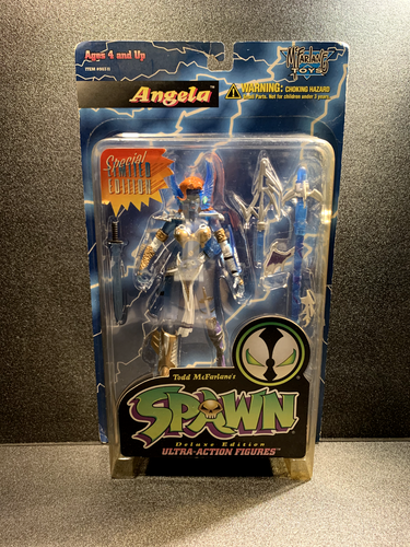 1995 Mcfarlane Spawn Translucent Blue Angela Figure New Sealed | eBay