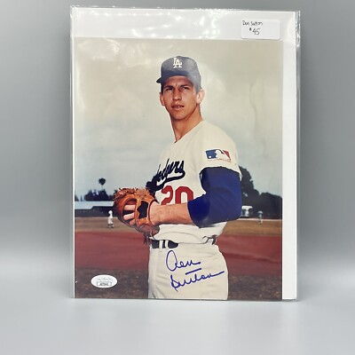 Don Sutton Signed 8x10 Photo Autograph JSA Dodgers | eBay