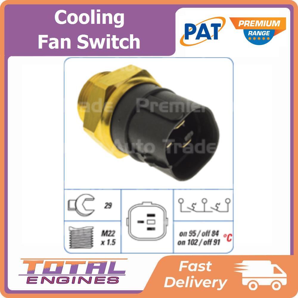 PAT Premium Cooling Fan Switch fits Volkswagen Golf MK4 1.6L 4Cyl AEH ...