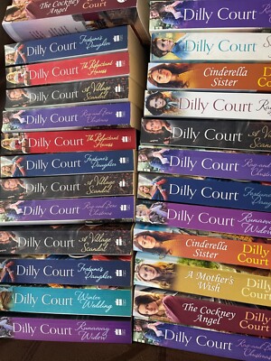 Dilly court Book Bundle X 4, Drama, Romance, Womens Fiction, History ...