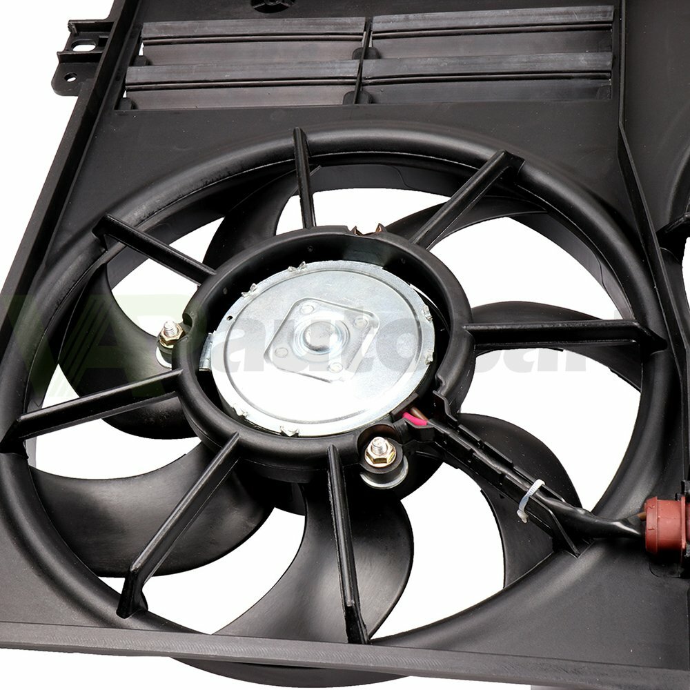 Radiator Condenser Cooling Fan Assembly For 05-13 Volkswagen Jetta 05 ...
