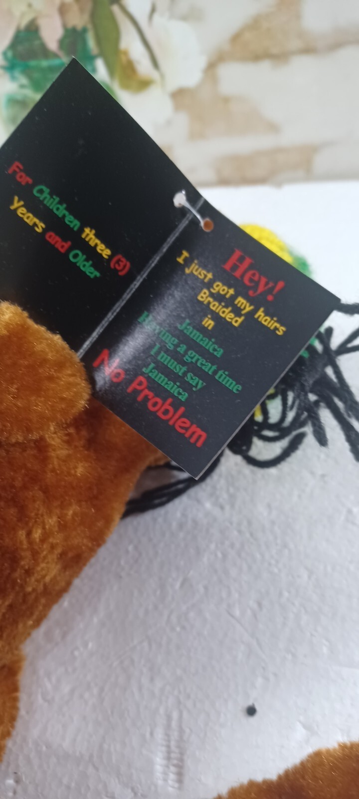 Rasta Monkey Jamaican Dreadlock Reggae Plush 15” No Problem Jamaica ...