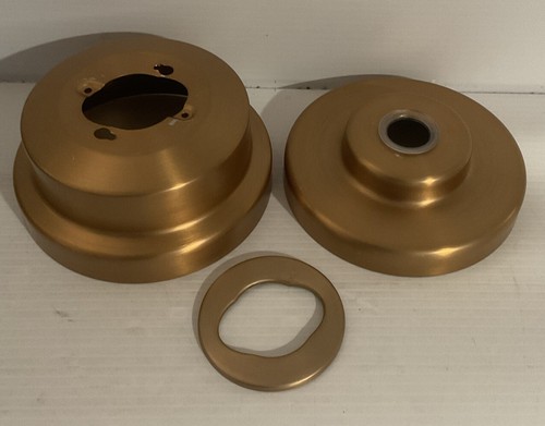 Parts ONLY Motor Collar Cover & Canopy- Hexton 52 in. Brushed Gold ...