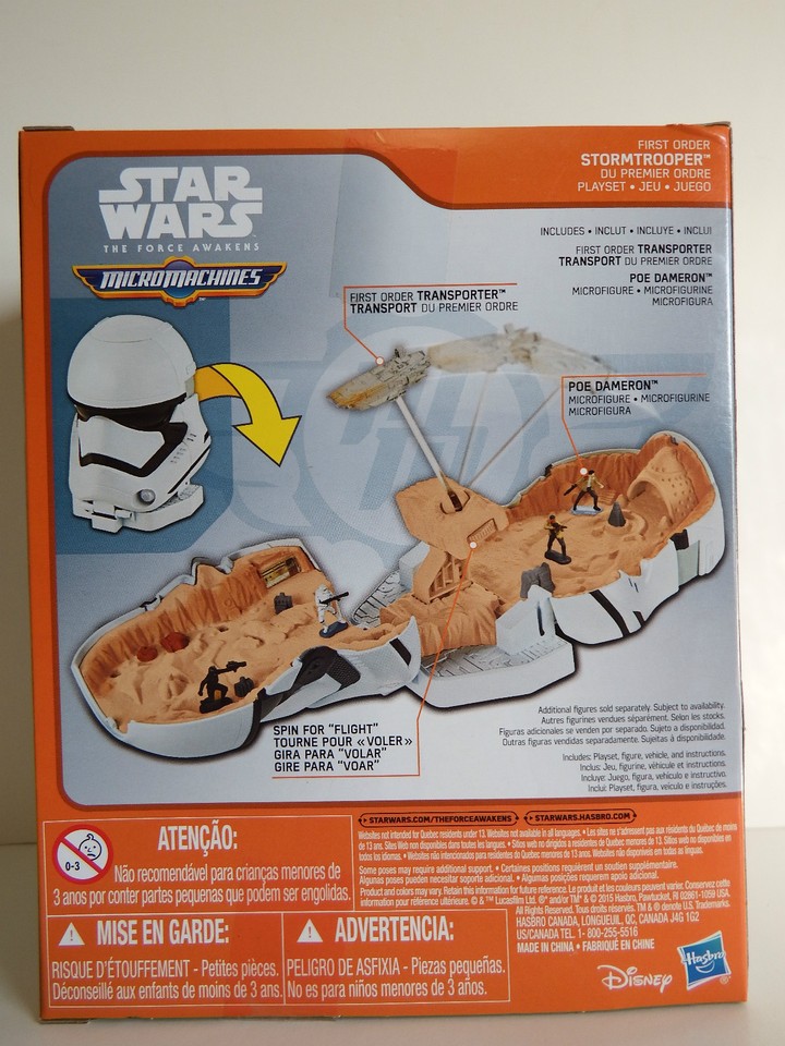 Star Wars The Force Awakens Micro Machines First Order Stormtrooper ...