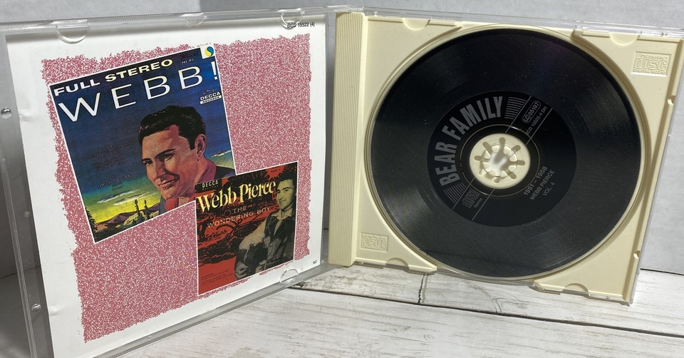 Webb Pierce Wondering Boy 1951-58 by Webb Pierce CD Vol 4 | eBay