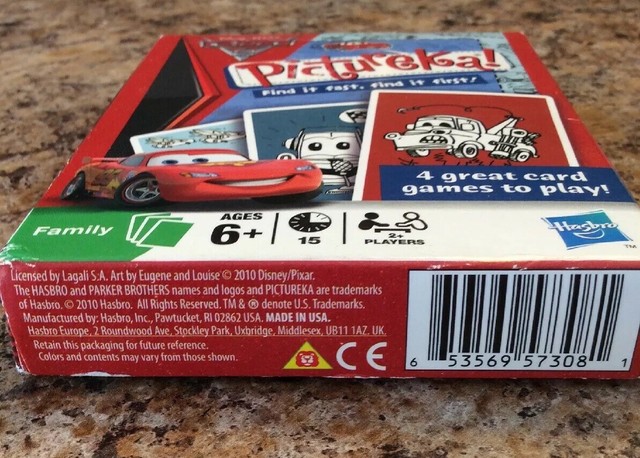 Hasbro Games 27405 Cars 2 Pictureka Card Game for sale online | eBay