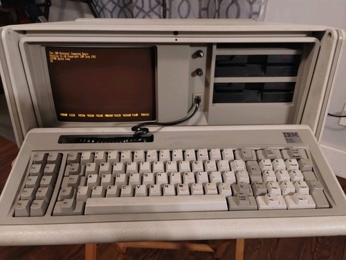 Vintage 1981 IBM 5155 Portable Personal Computer PC *WORKS* | eBay