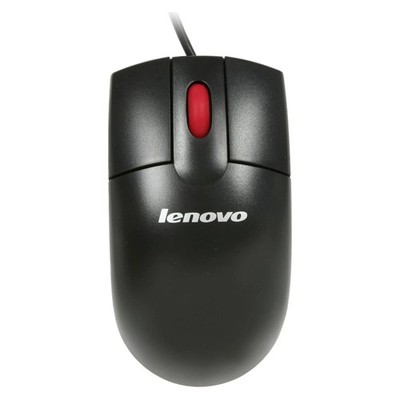 Lot 2 Lenovo MO28UOB 3-Button Wired USB Optical Scroll Wheel Mouse ...